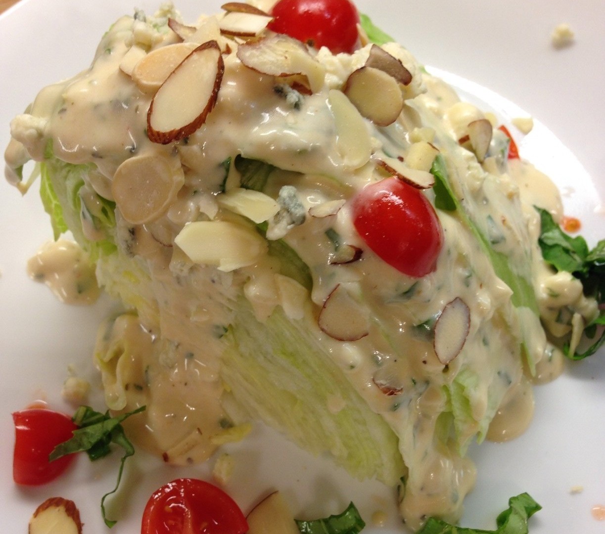 Spicy Blue Cheese Wedge - Mrs. Criddles Kitchen