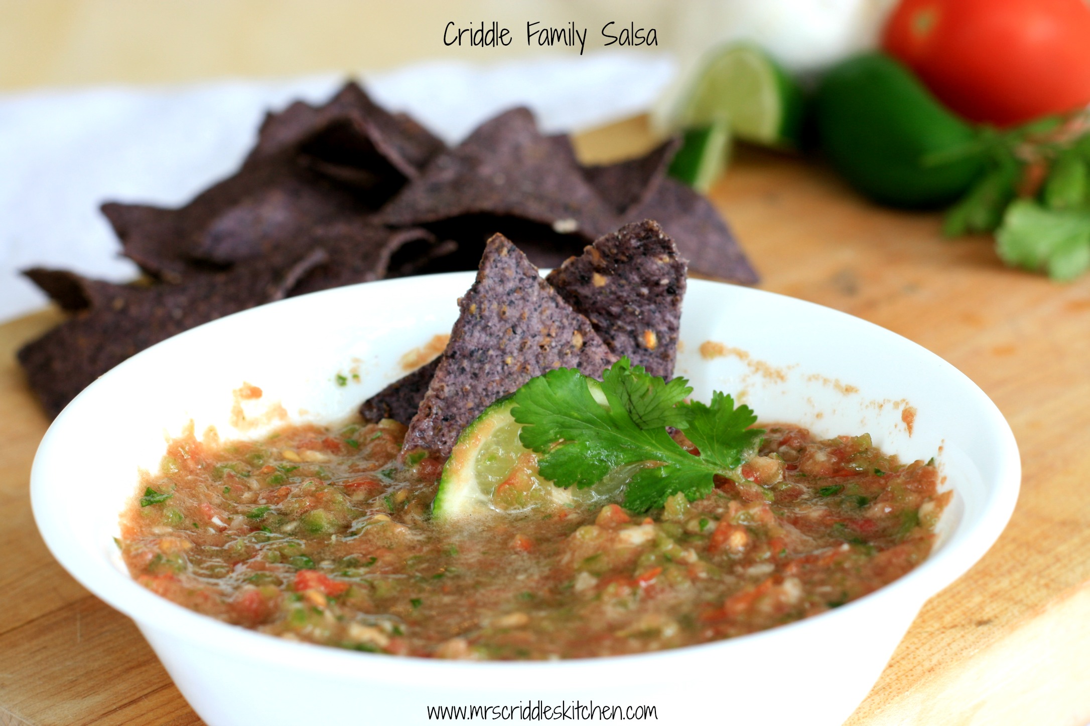 Criddle Family Salsa - Mrs. Criddles Kitchen