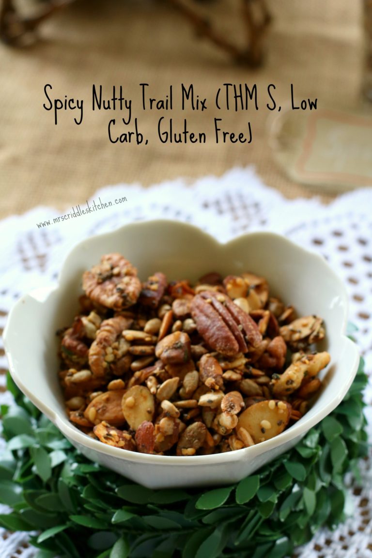 Spicy Nutty Trail Mix - Mrs. Criddles Kitchen