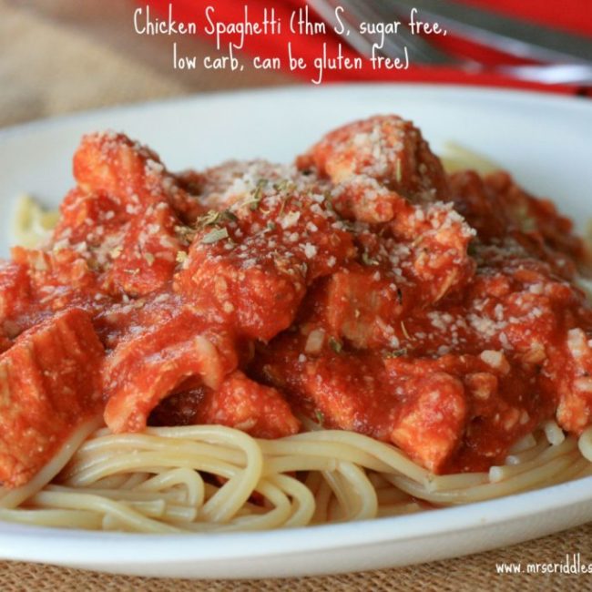 Chicken Spaghetti - Mrs. Criddles Kitchen