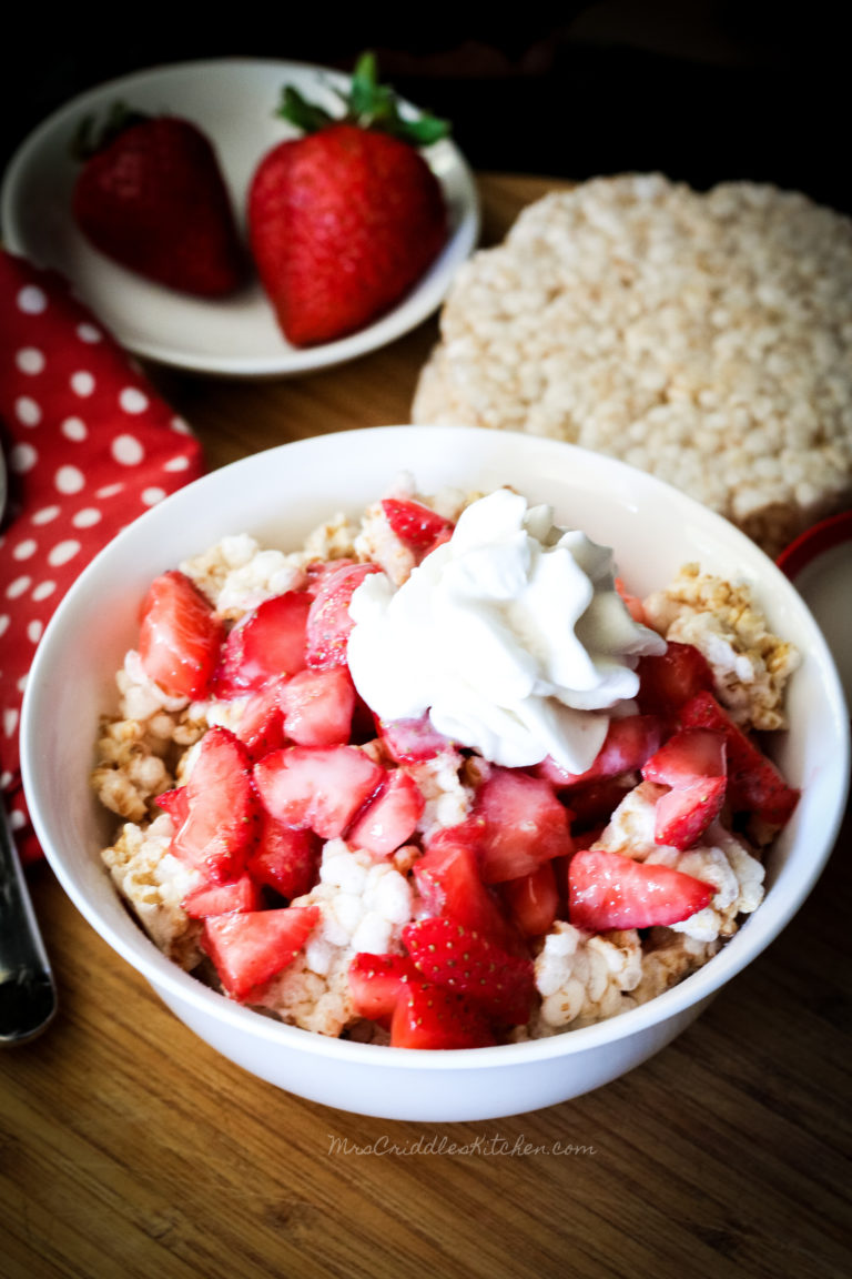 Low Fat Strawberry Shortcake - Mrs. Criddles Kitchen