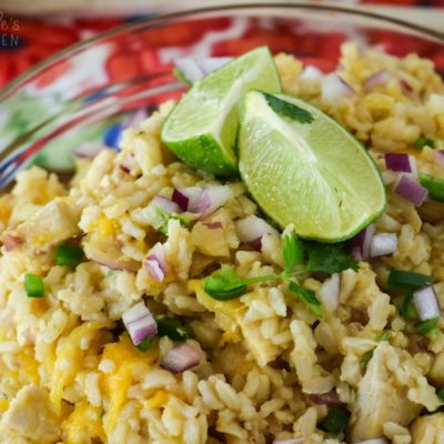 Mango Chicken & Rice Low Fat - Mrs. Criddles Kitchen