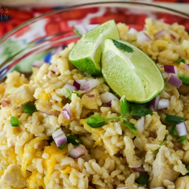 Mango Chicken & Rice Low Fat - Mrs. Criddles Kitchen